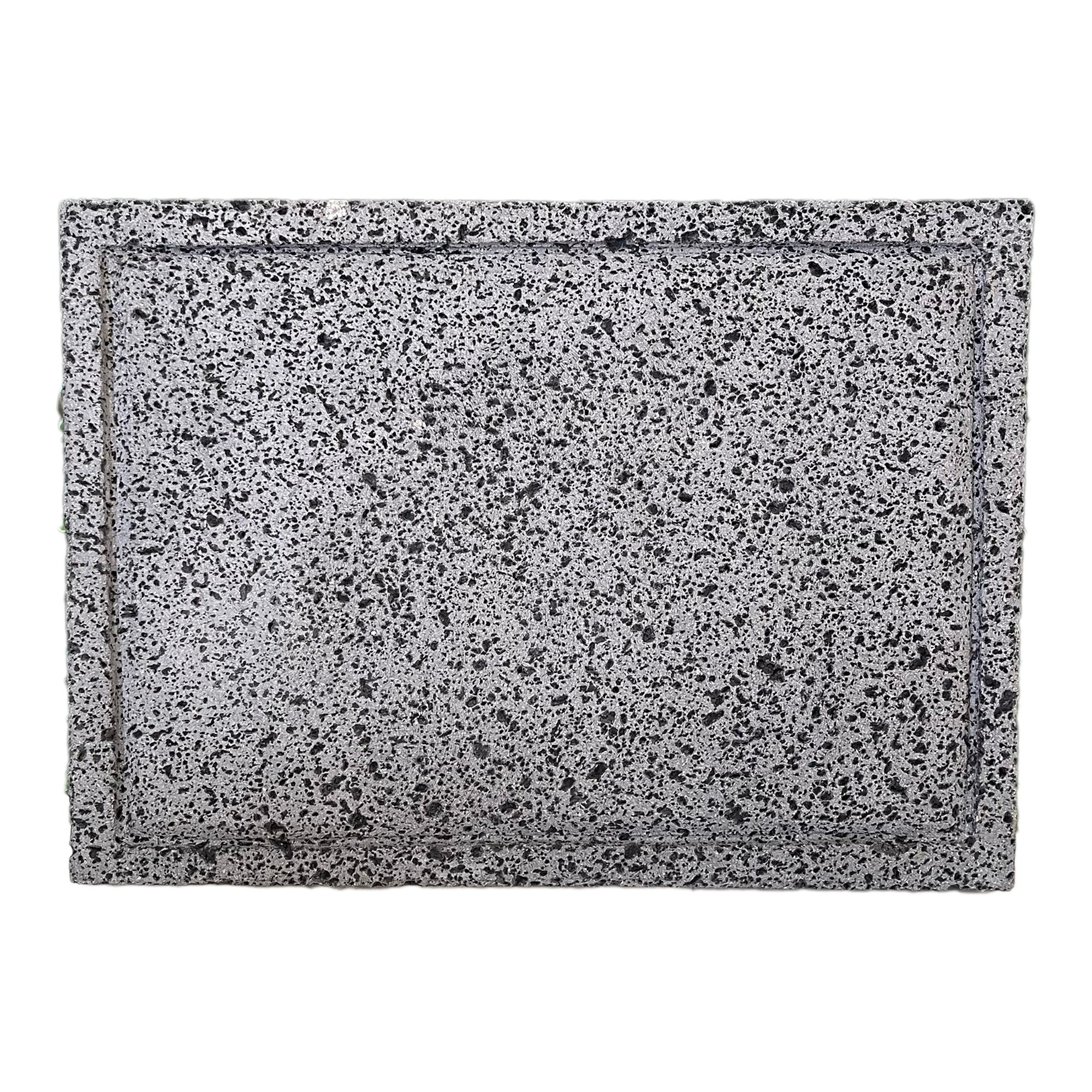 Comal | Plato Rectangular De Piedra Volcánica 35x25cm – Wood Planks MX